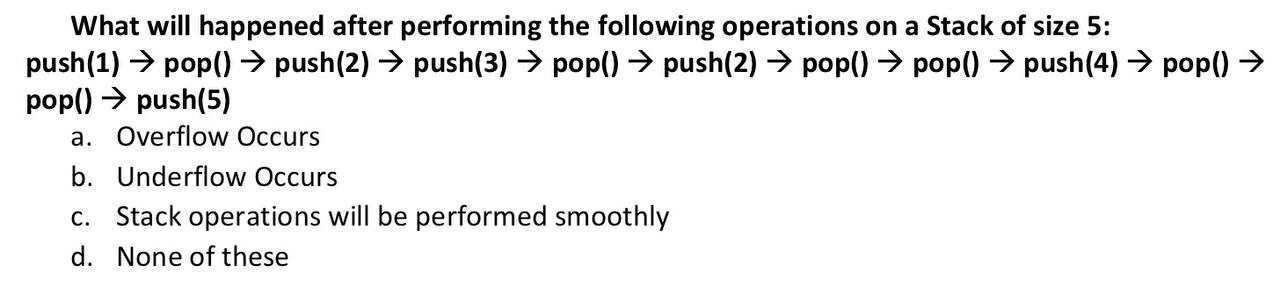 Solved What will happened after performing the following | Chegg.com