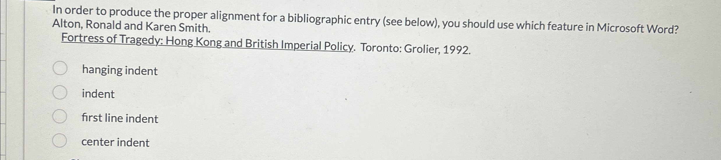 Solved In order to produce the proper alignment for a | Chegg.com