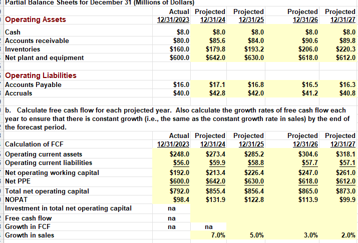 I just need answers for whatever is left in yellow, | Chegg.com