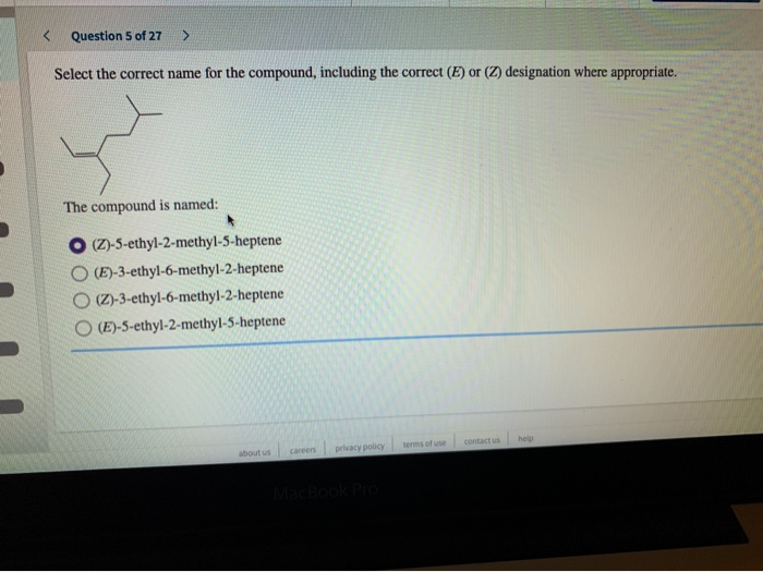 Solved Select the correct name for the | Chegg.com