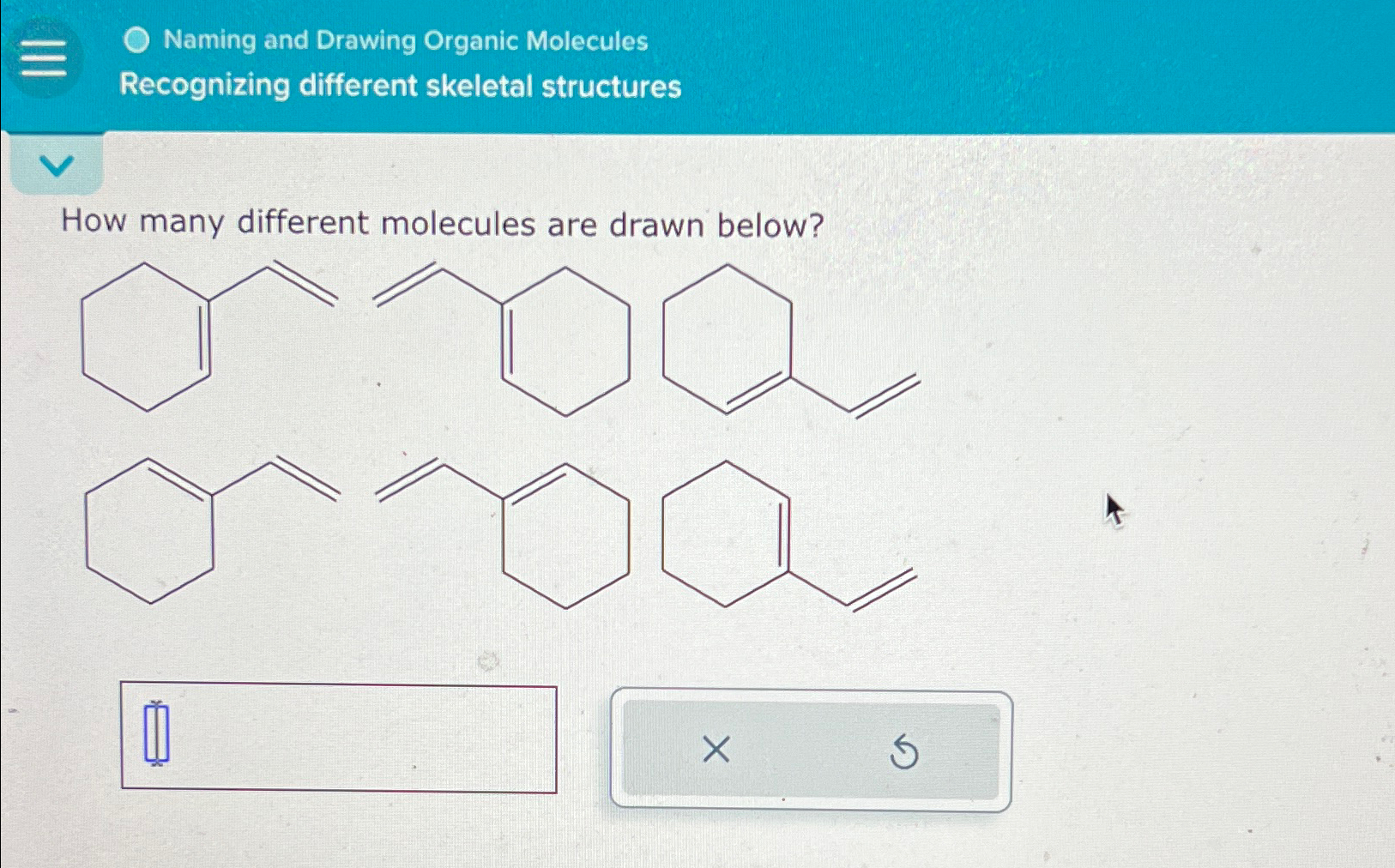Naming and Drawing Organic MoleculesRecognizing | Chegg.com