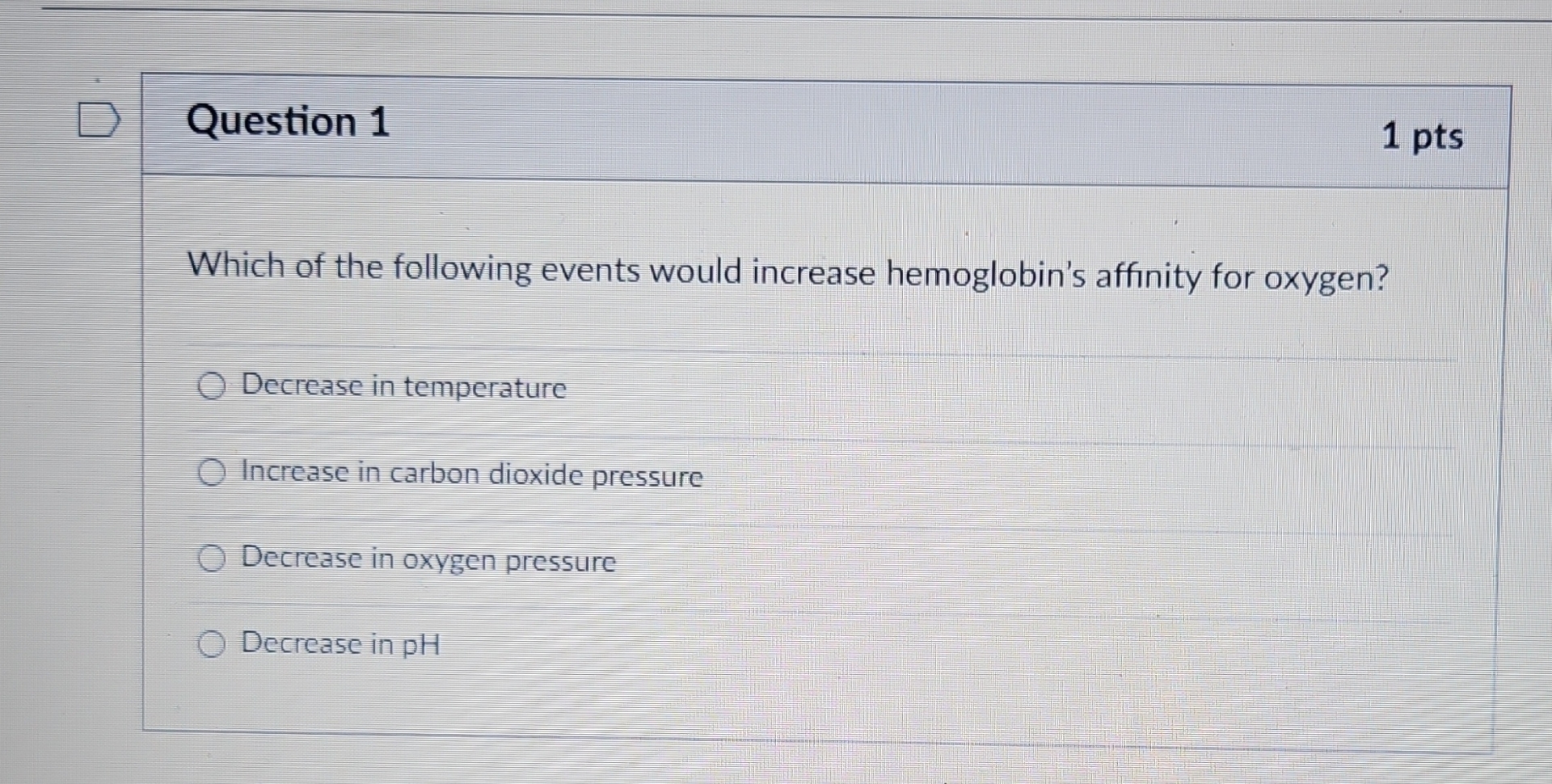 Solved Question 11 ﻿ptsWhich of the following events would | Chegg.com