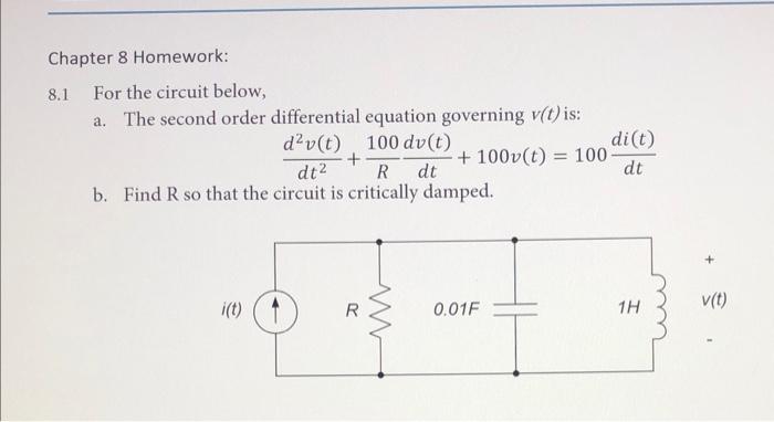 Solved Can the answer to this circuits question be explained | Chegg.com