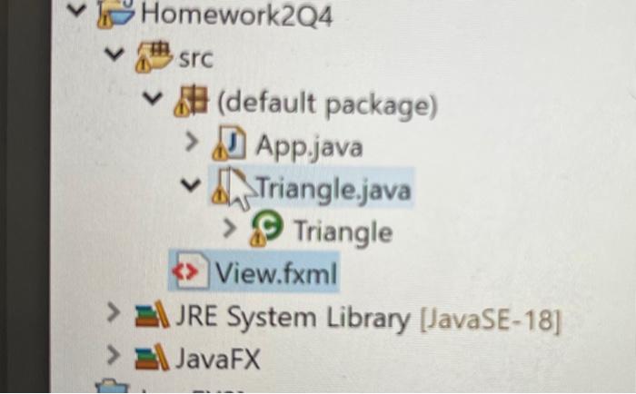Solved try to solve it by using Scene builder and simple | Chegg.com