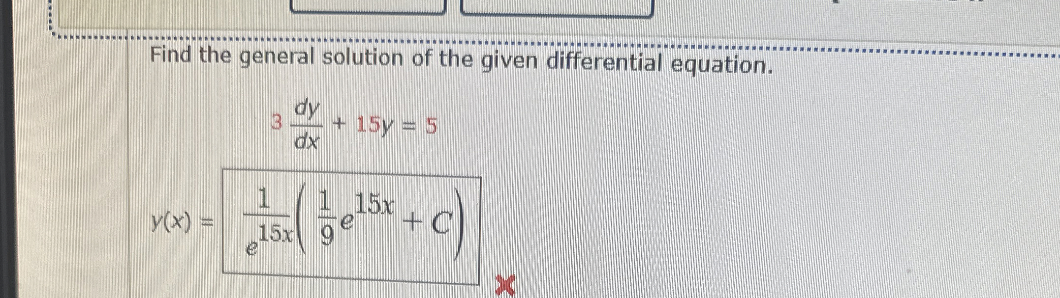 Solved Find the general solution of the given differential | Chegg.com