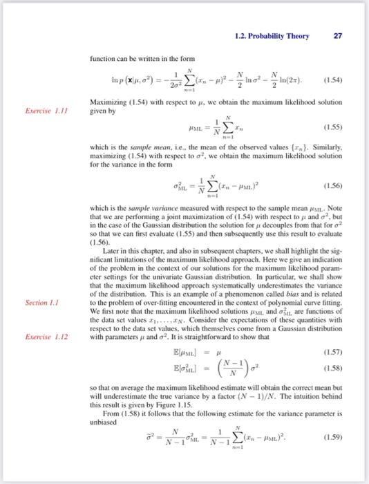 Solved Hi, math experts. I am recently learning from Pattern | Chegg.com