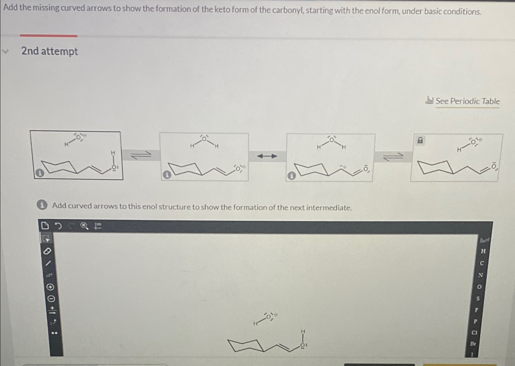 Solved Add the missing curved arrows to show the formation | Chegg.com