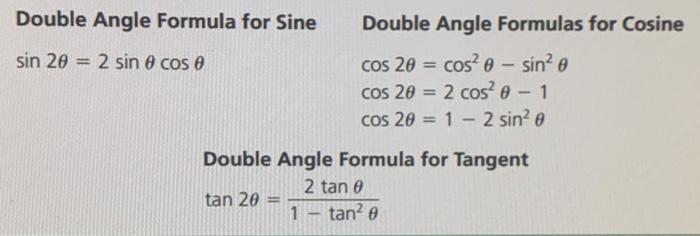 Solved Using the Compound Angle Formulae, derive ALL of the | Chegg.com