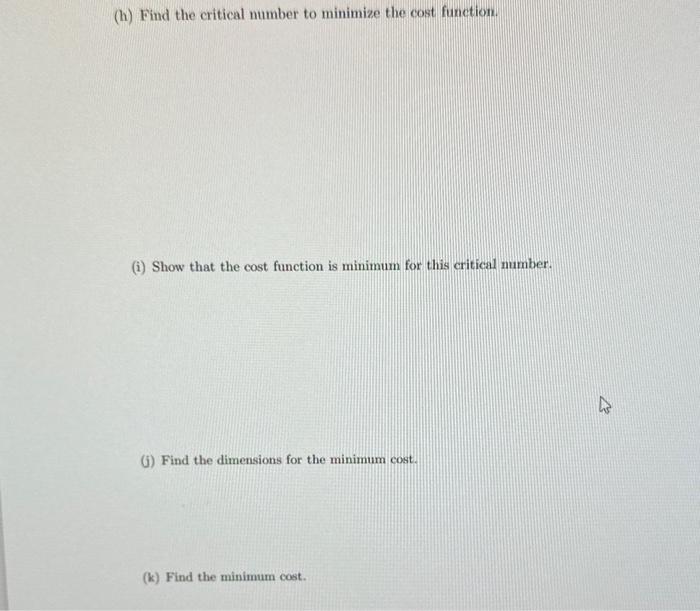 We want to construct a box whose base length is twice | Chegg.com