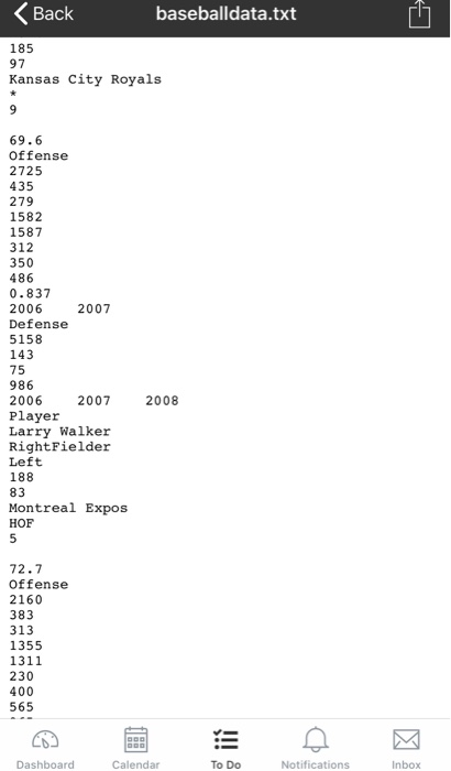 Solved Baseball Data Analysis using Structures and Data | Chegg.com