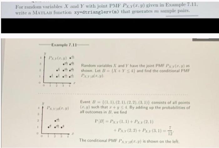 Solved For random variables X and Y with joint PMF PX,Y(x,y) | Chegg.com