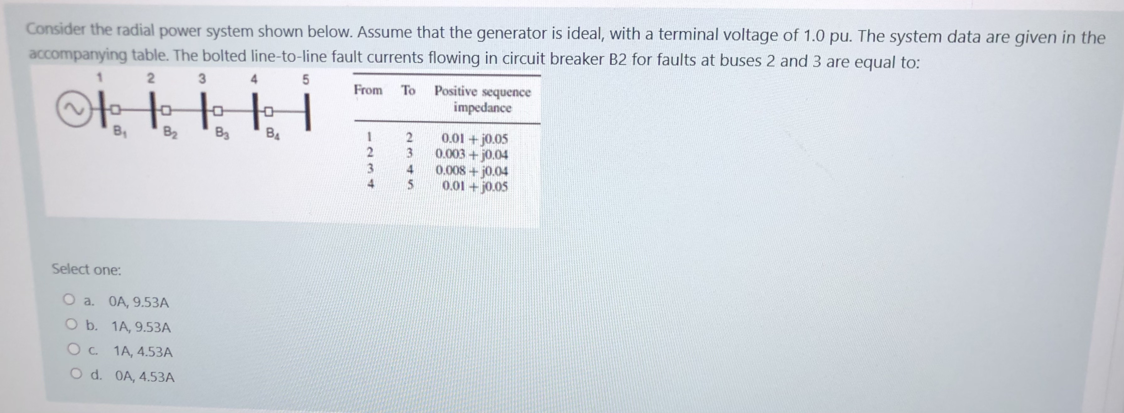 Solved Consider the radial power system shown below. Assume | Chegg.com