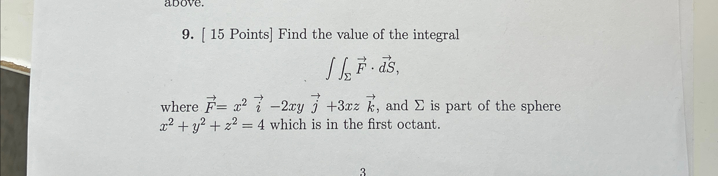 Solved [ 15 ﻿Points] ﻿Find the value of the | Chegg.com