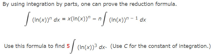 Solved By using integration by parts, one can prove the | Chegg.com
