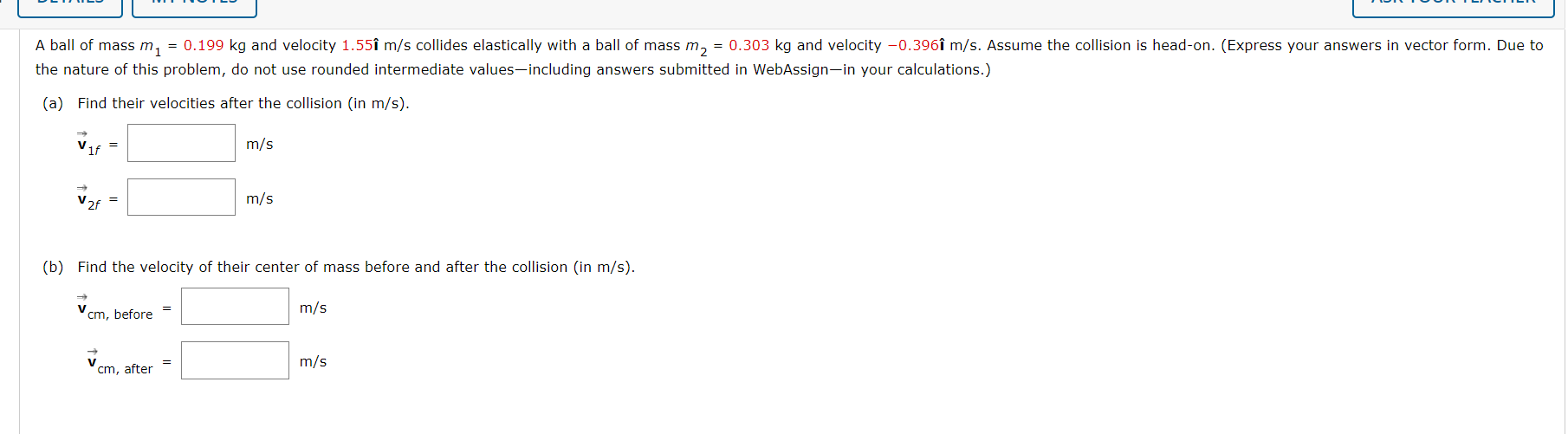 Solved the nature of this problem, do not use rounded | Chegg.com