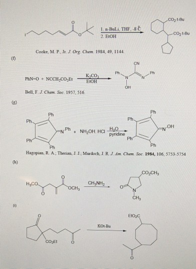 Solved Draw step by step mechanisms for the following | Chegg.com
