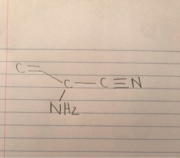 Solved -C (EN 2 NH2 | Chegg.com