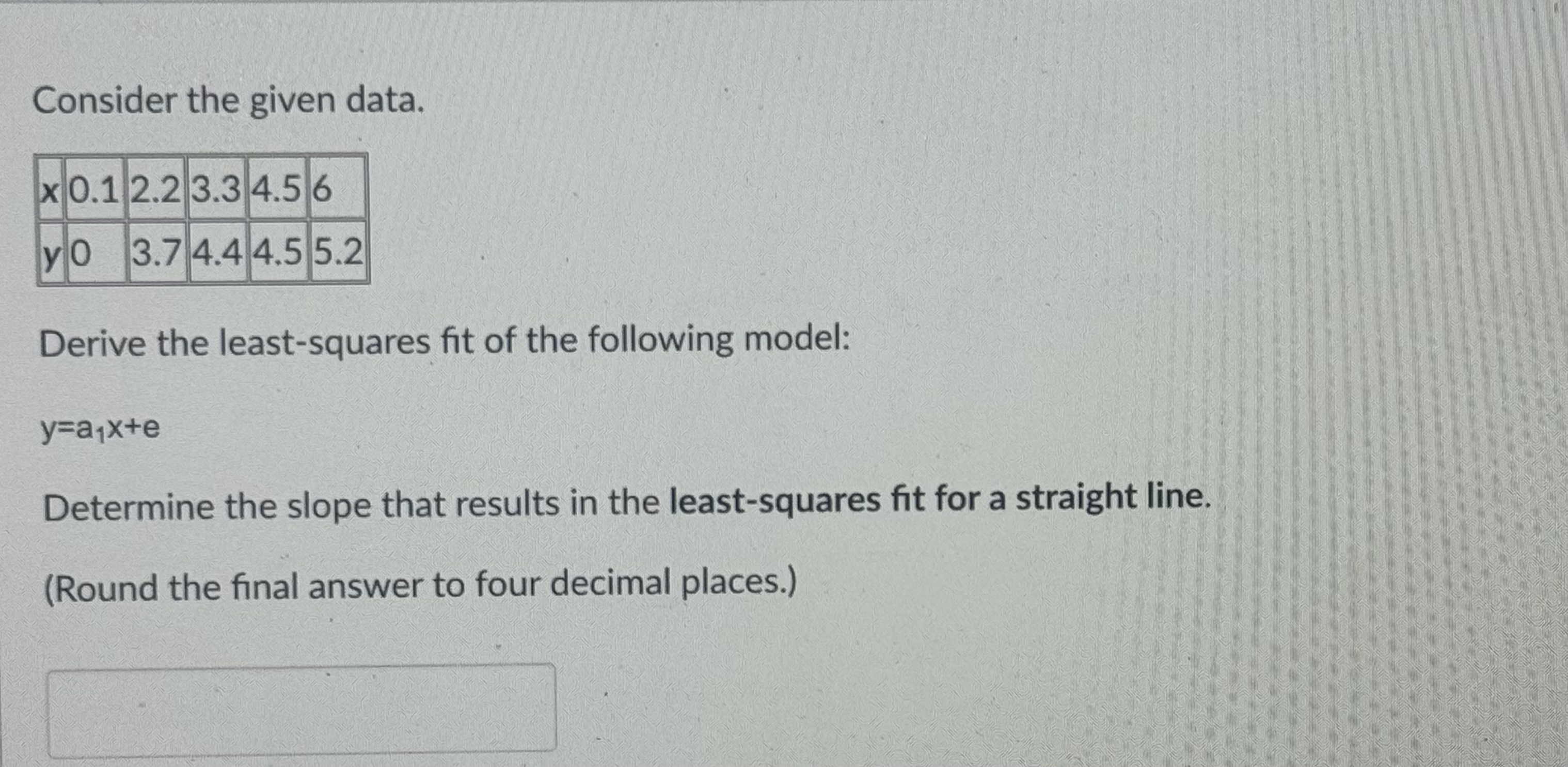 Solved Consider the given | Chegg.com