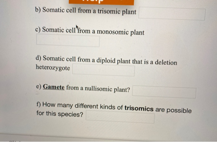 Solved Assume a normally diploid plant species has a haploid | Chegg.com