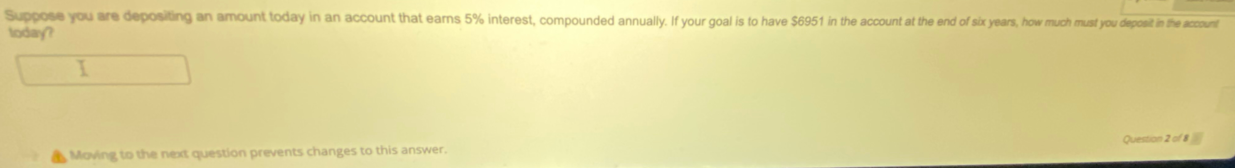 Solved Suppose you are depositing an amount today in an | Chegg.com