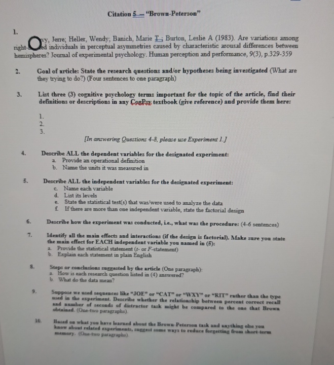 Solved Citation 5 - ﻿"Brown-Peterzon"rig; Jerre; Heller, | Chegg.com