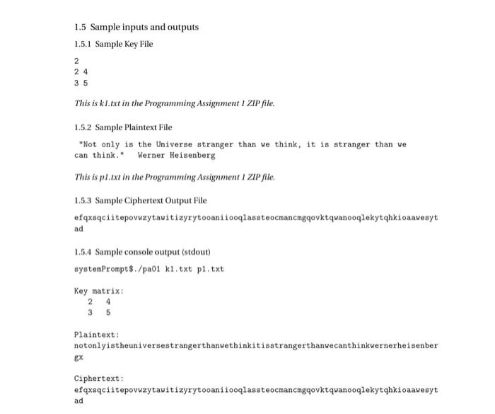 Solved In this assignment you'll write a program that | Chegg.com