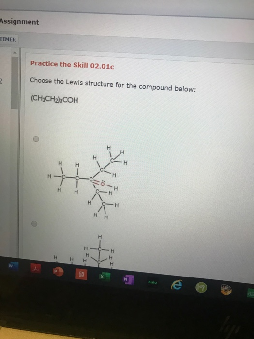 Solved Assignment TIMER Practice the Skill 02.01c 2 Choose | Chegg.com