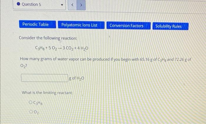 Solved Question 5 > Periodic Table Polyatomic lons List | Chegg.com