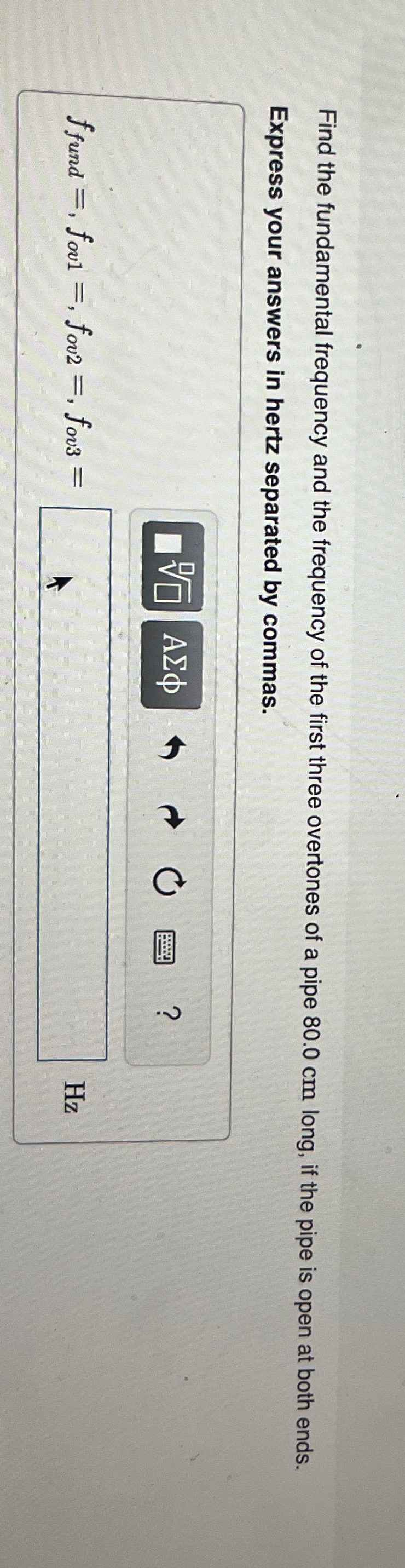 Solved Find the fundamental frequency and the frequency of | Chegg.com