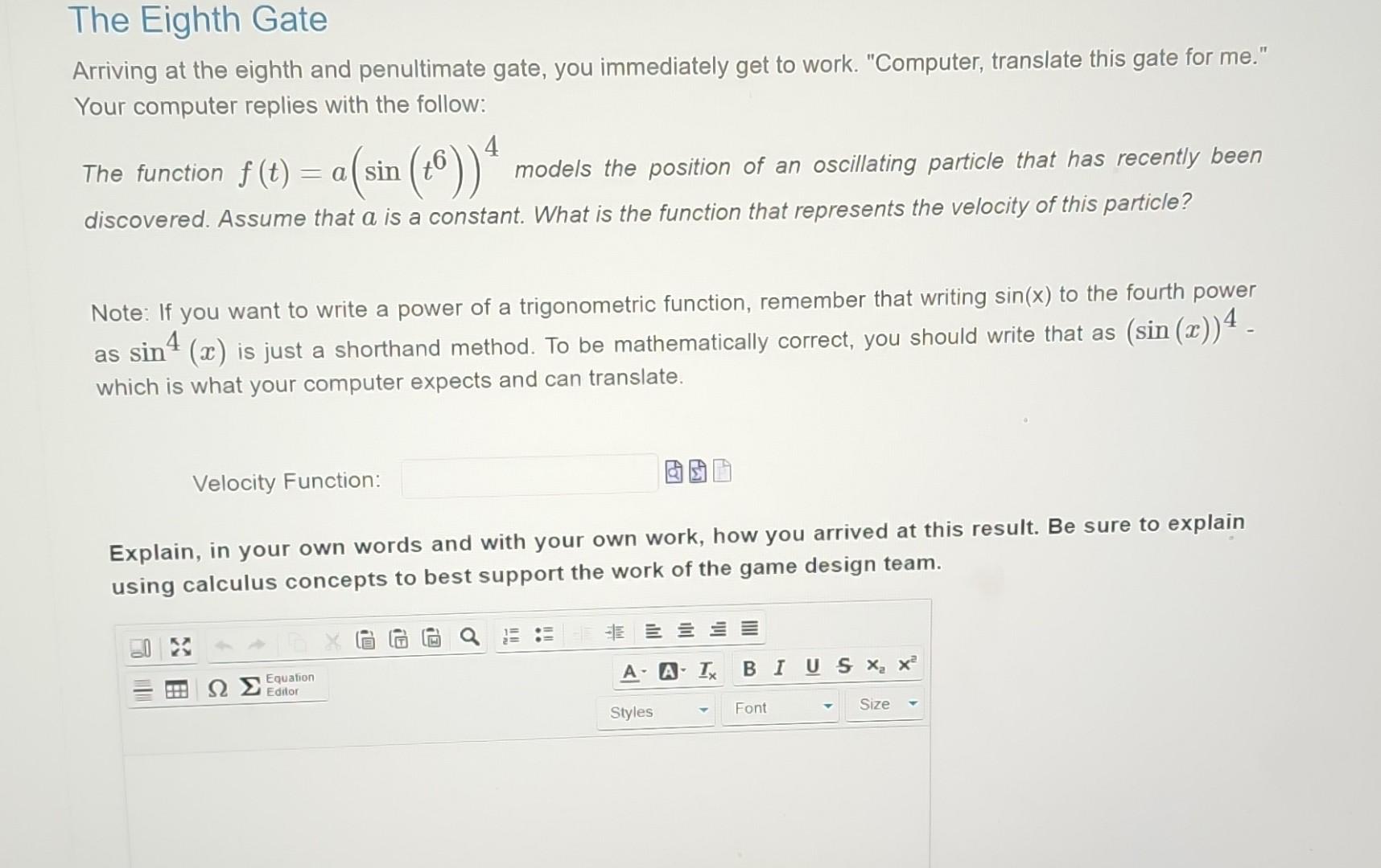 Solved Arriving at the eighth and penultimate gate, you | Chegg.com