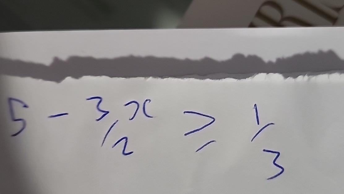 Solved 5-32x≥13 | Chegg.com