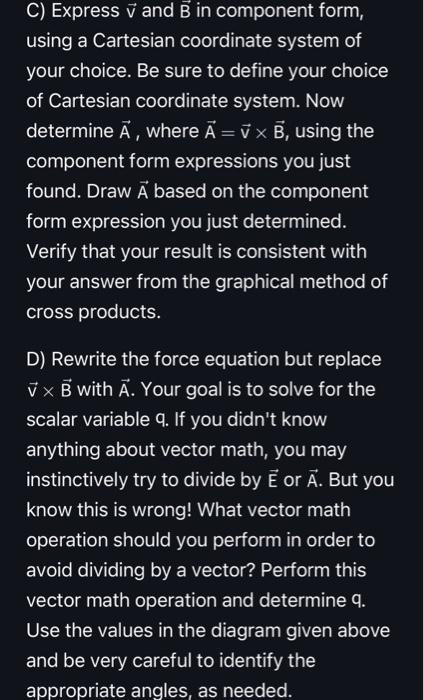 Solved Two vectors are expressed in component form below, | Chegg.com
