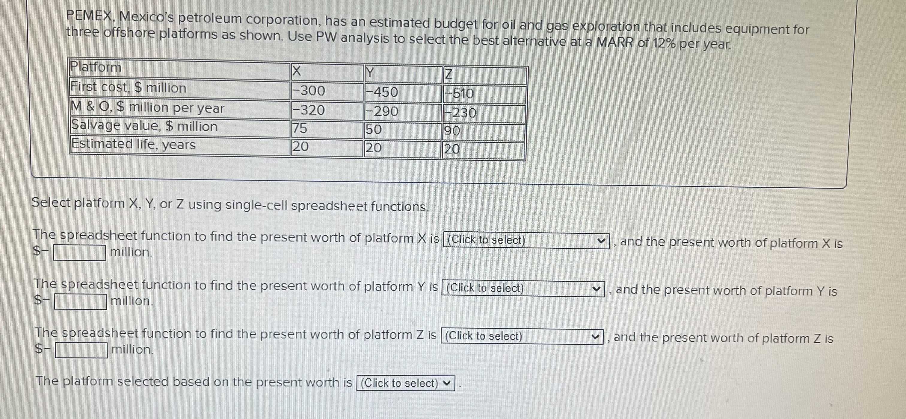 Solved PEMEX, Mexico's petroleum corporation, has an | Chegg.com