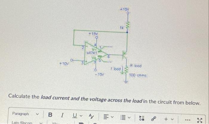 Solved What is the minimum output voltage Vout of the | Chegg.com