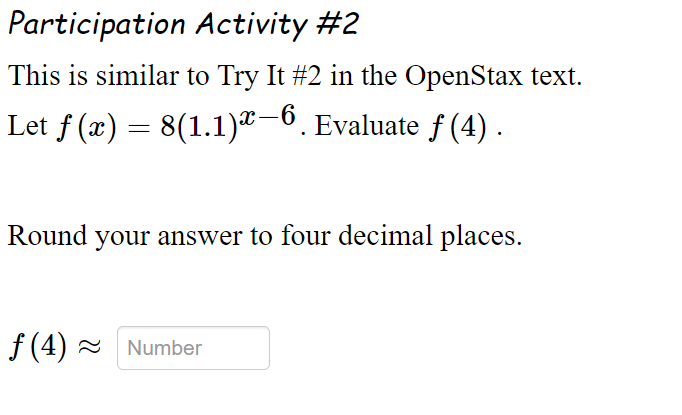 Solved Participation Activity #2This is similar to Try It #2 | Chegg.com