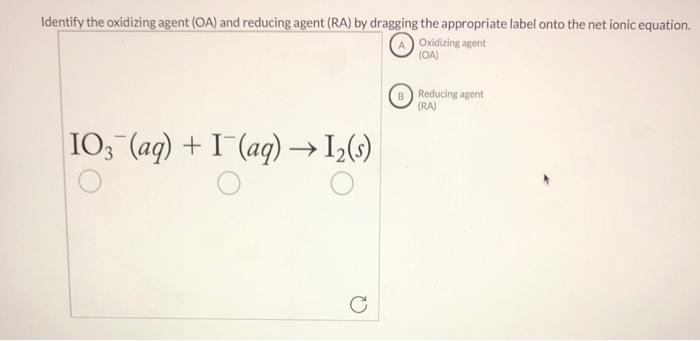 Solved Consider the following (unbalanced) net ionic | Chegg.com