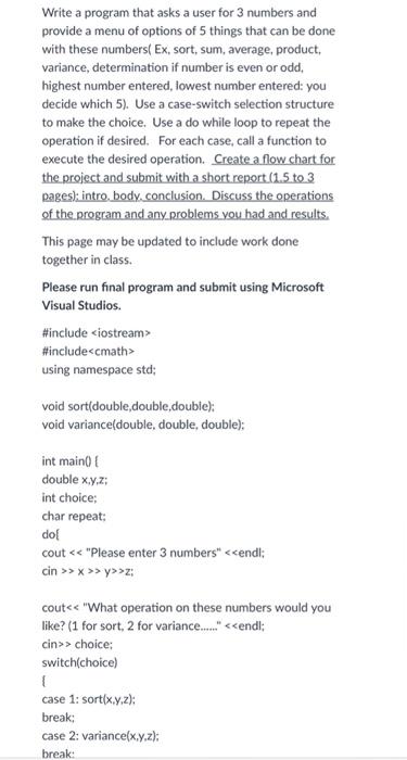 Solved Create a flowchart. Explain the process of the 5 menu | Chegg.com