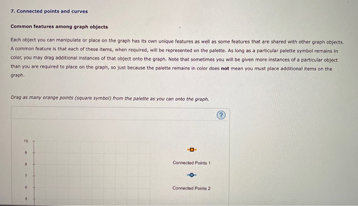7. Connected points and curves Common features among | Chegg.com