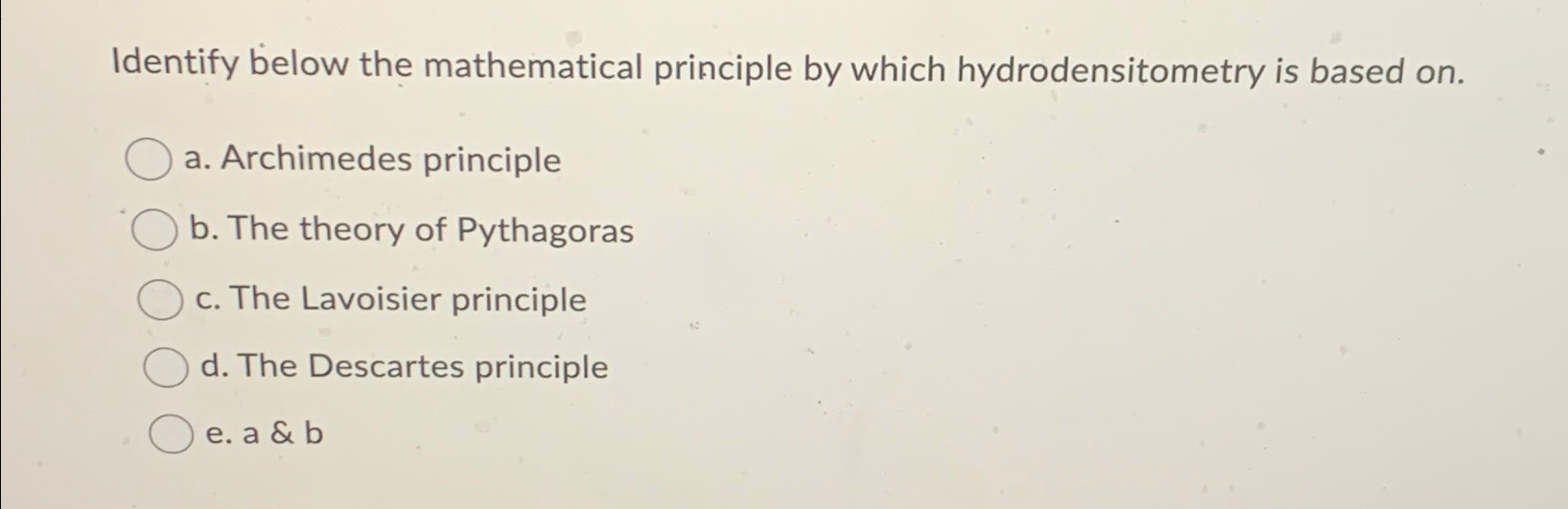 Identify below the mathematical principle by which | Chegg.com