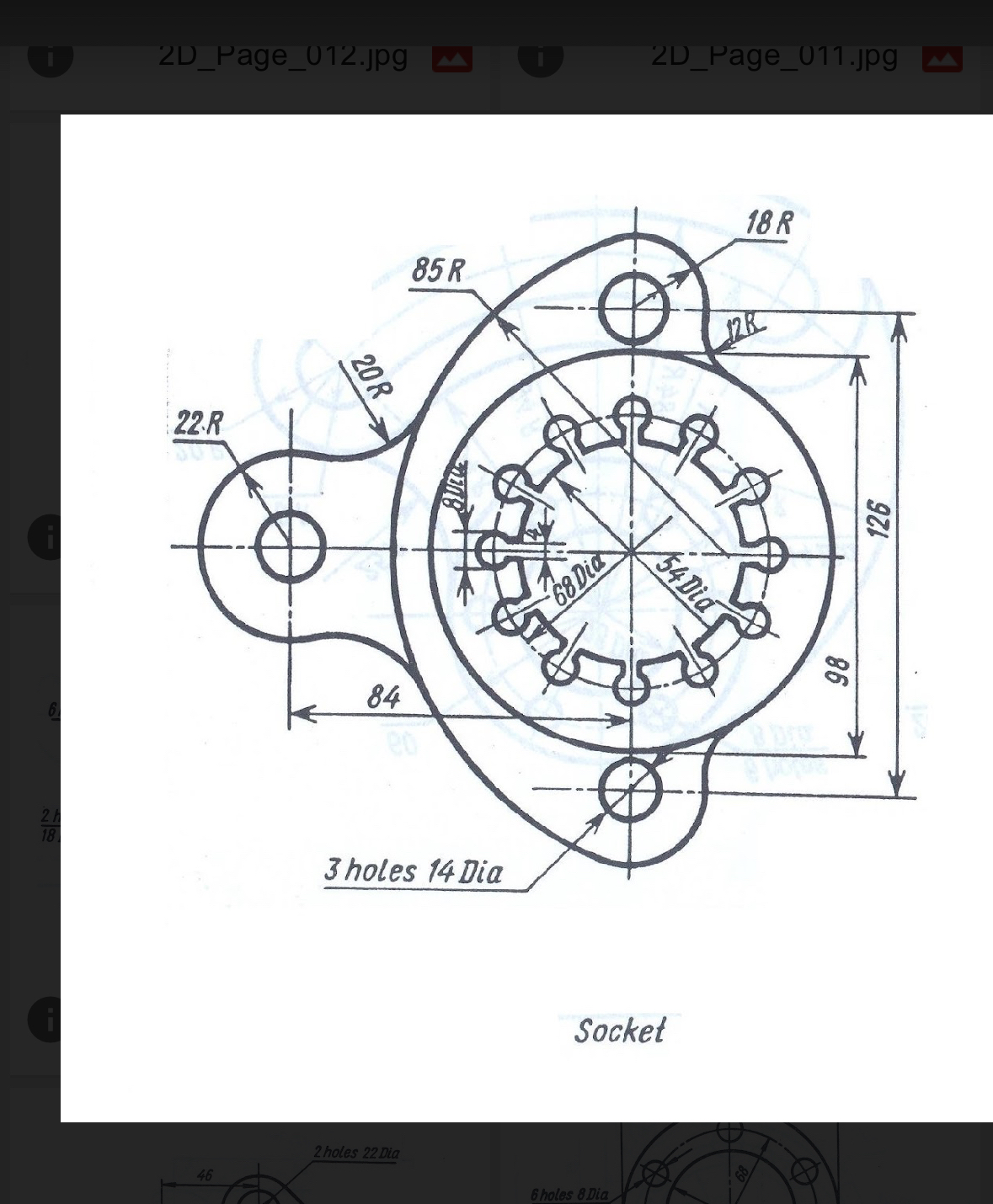 Solved Draw me this 2D shape on SooldWorksSocket | Chegg.com