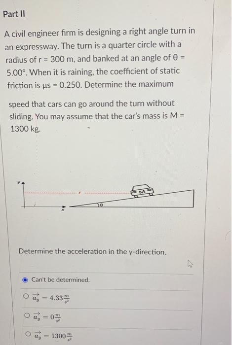 Solved A civil engineer firm is designing a right angle turn | Chegg.com