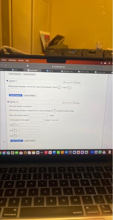 Solved Question 9: Without using a calculator, find the | Chegg.com