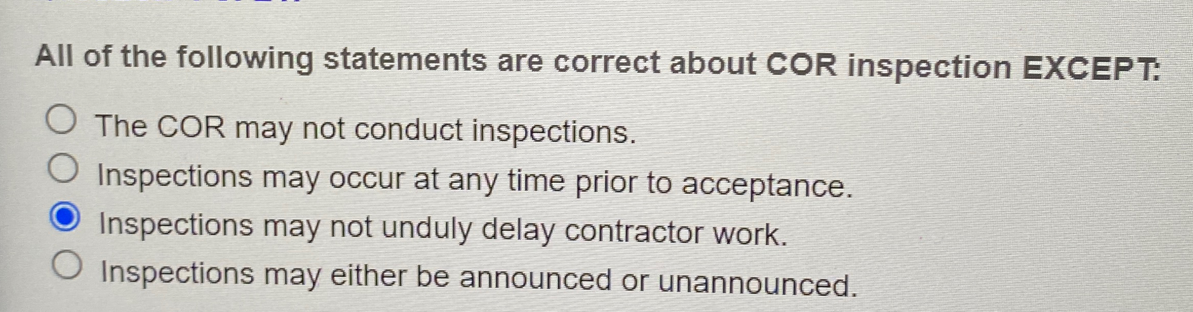 Solved All of the following statements are correct about COR | Chegg.com