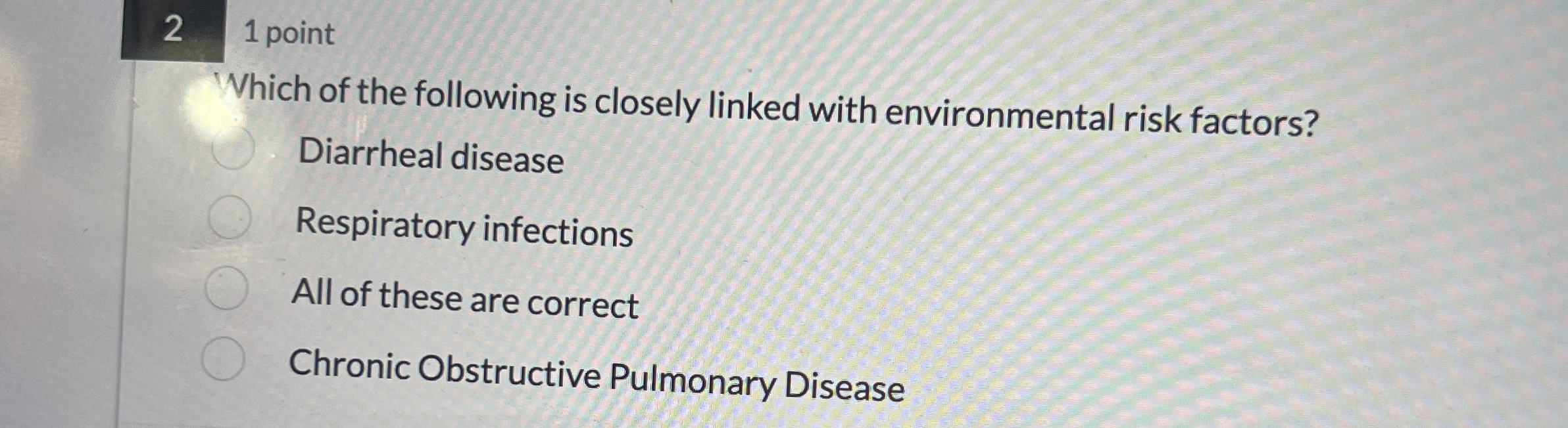 Solved 21 ﻿pointWhich of the following is closely linked | Chegg.com