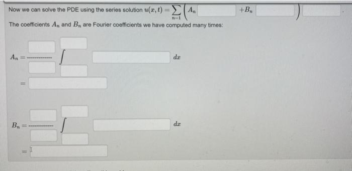 Solved Solve the wave equation with fixed endpoints and the | Chegg.com