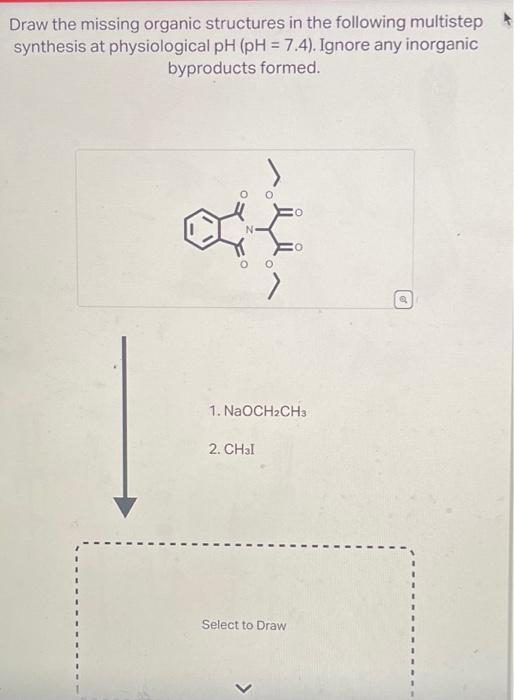 Solved Draw the missing organic structures in the following | Chegg.com
