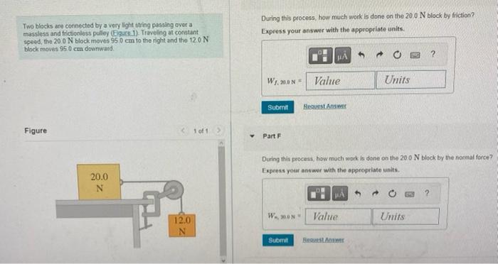 Solved During this process, how much work is done on the 200 | Chegg.com