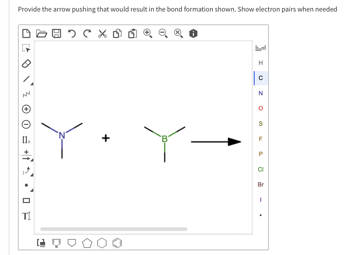 Solved Provide the arrow pushing that would result in the | Chegg.com