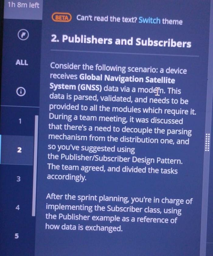Solved (Bata Can't read the text? Switch theme 2. Publishers | Chegg.com