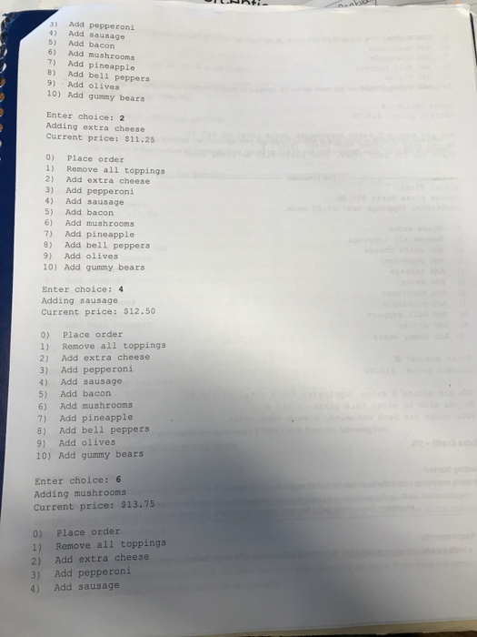 Solved Your output should match the sample program exa put | Chegg.com